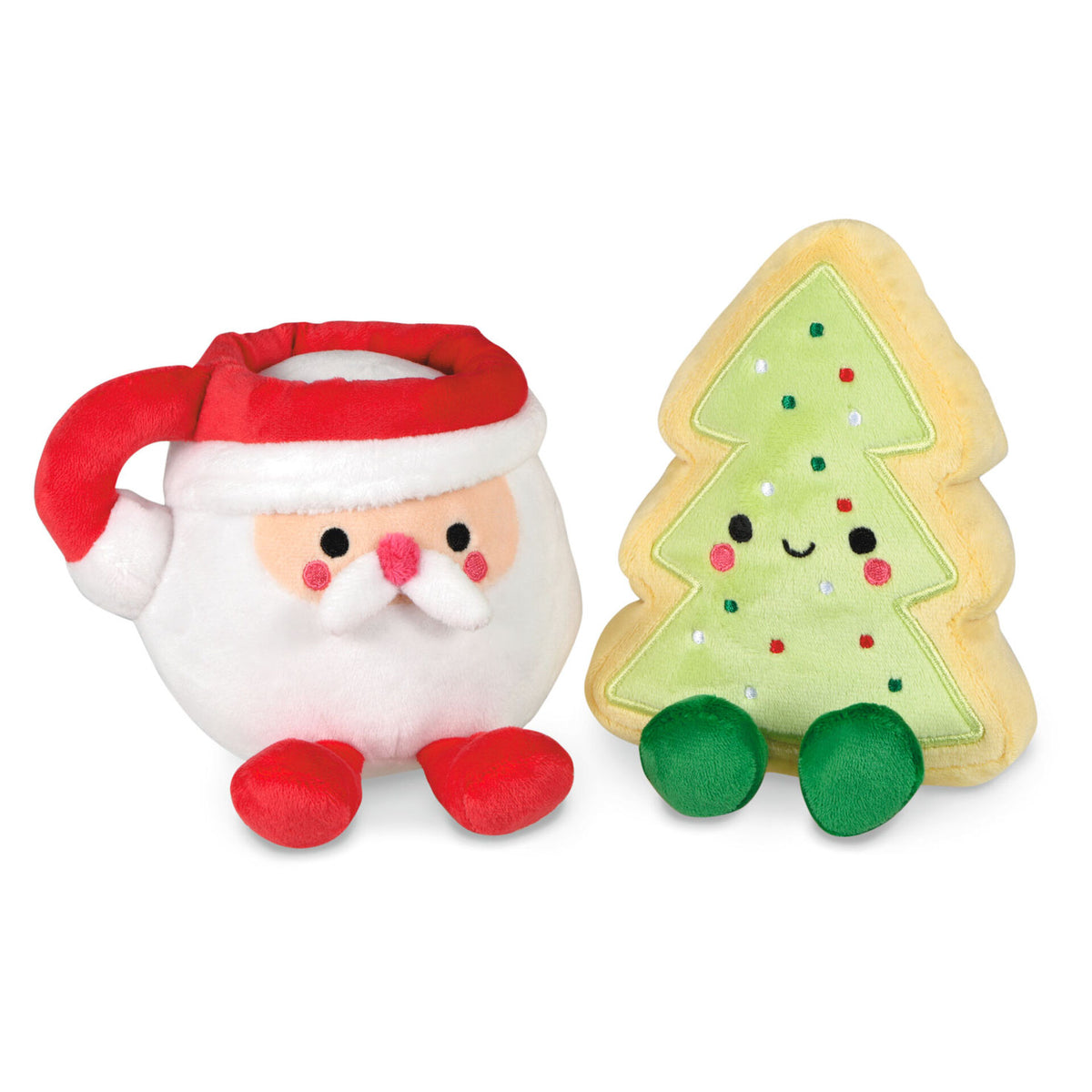 Better Together Santa Milk and Cookie Magnetic Plush, Set of 2 ...