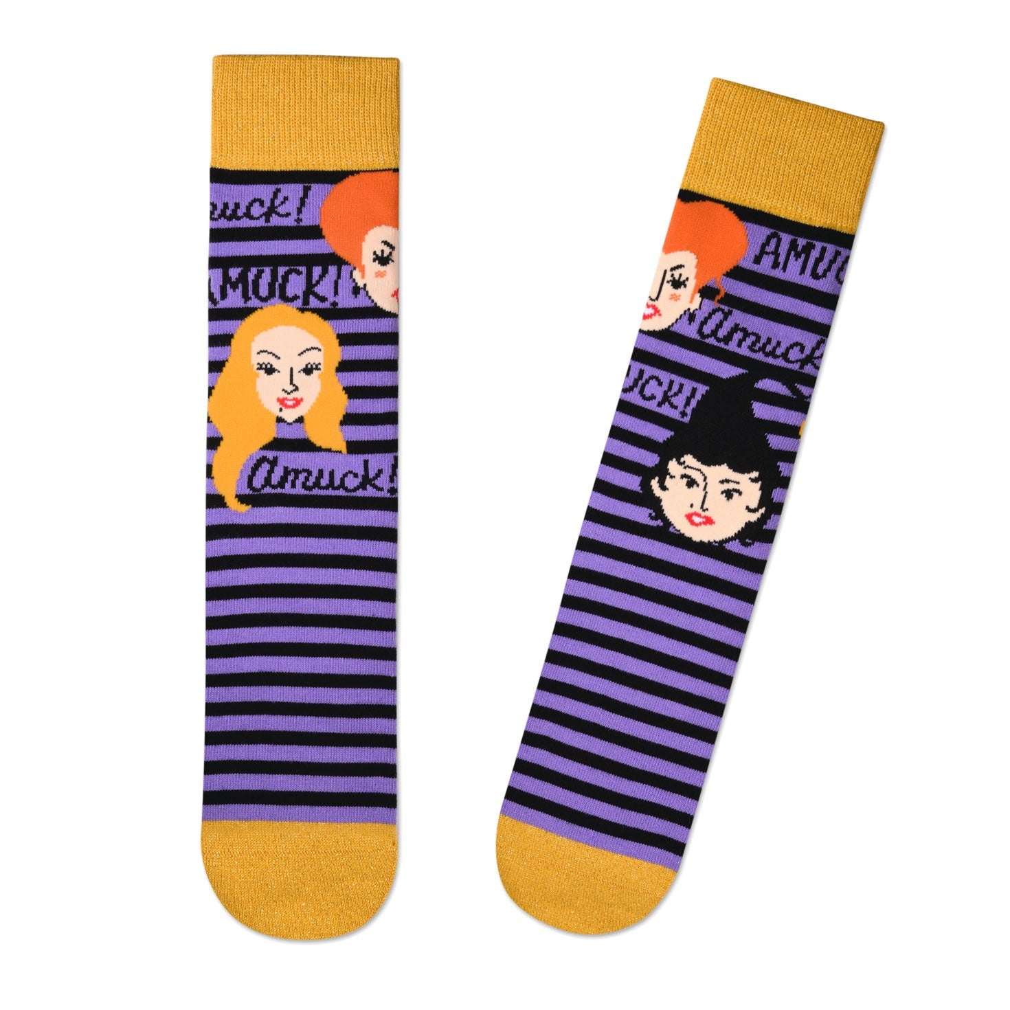 Disney Hocus Pocus Amuck! Amuck! Amuck! Socks – Celebrations Hallmark
