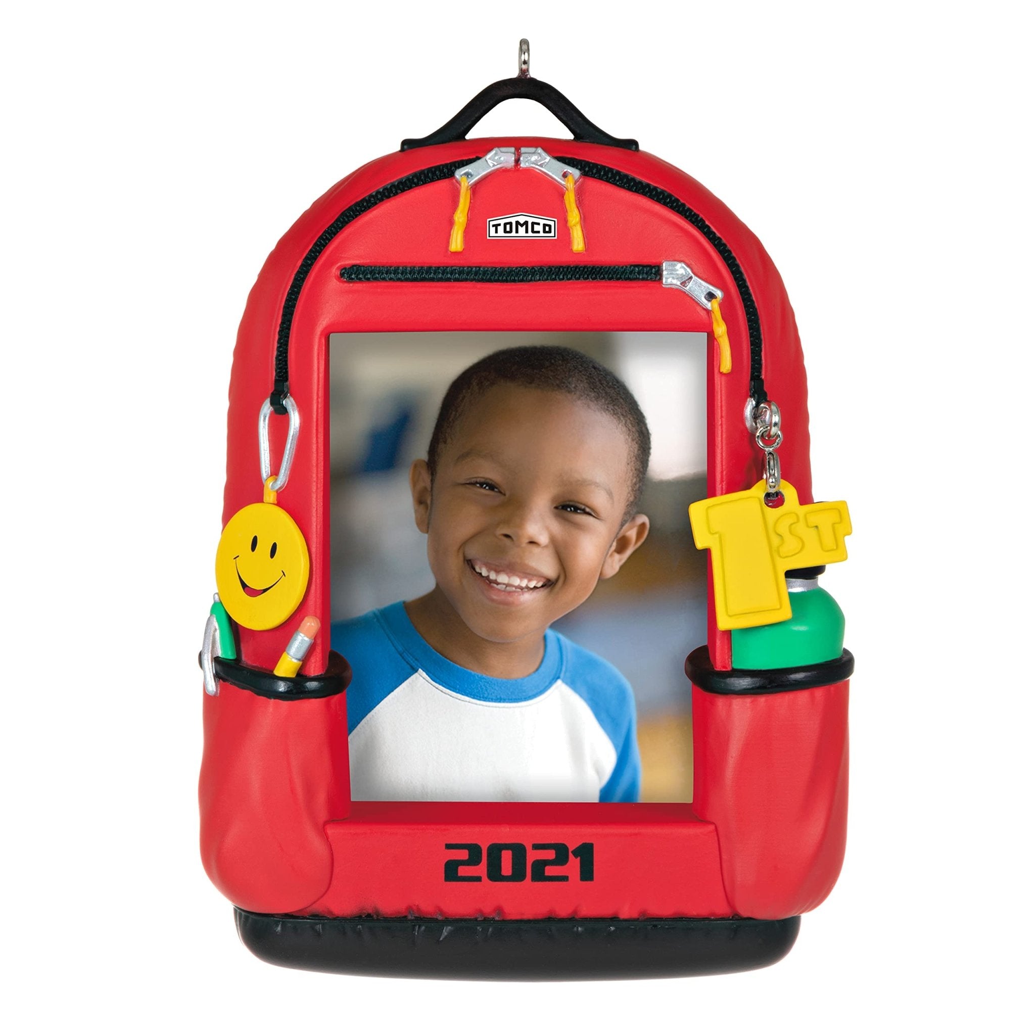 Hallmark Keepsake Christmas Ornament, Year Dated 2021, Backpack of Mem ...