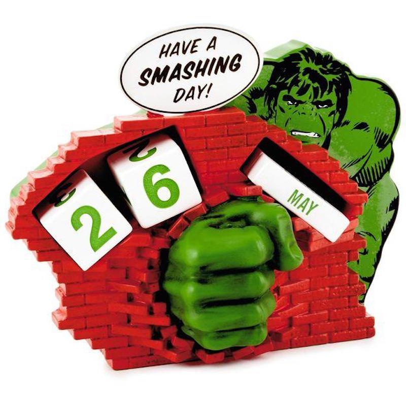 Marvel Hulk "Have a smashing day!" Perpetual Calendar – Celebrations ...